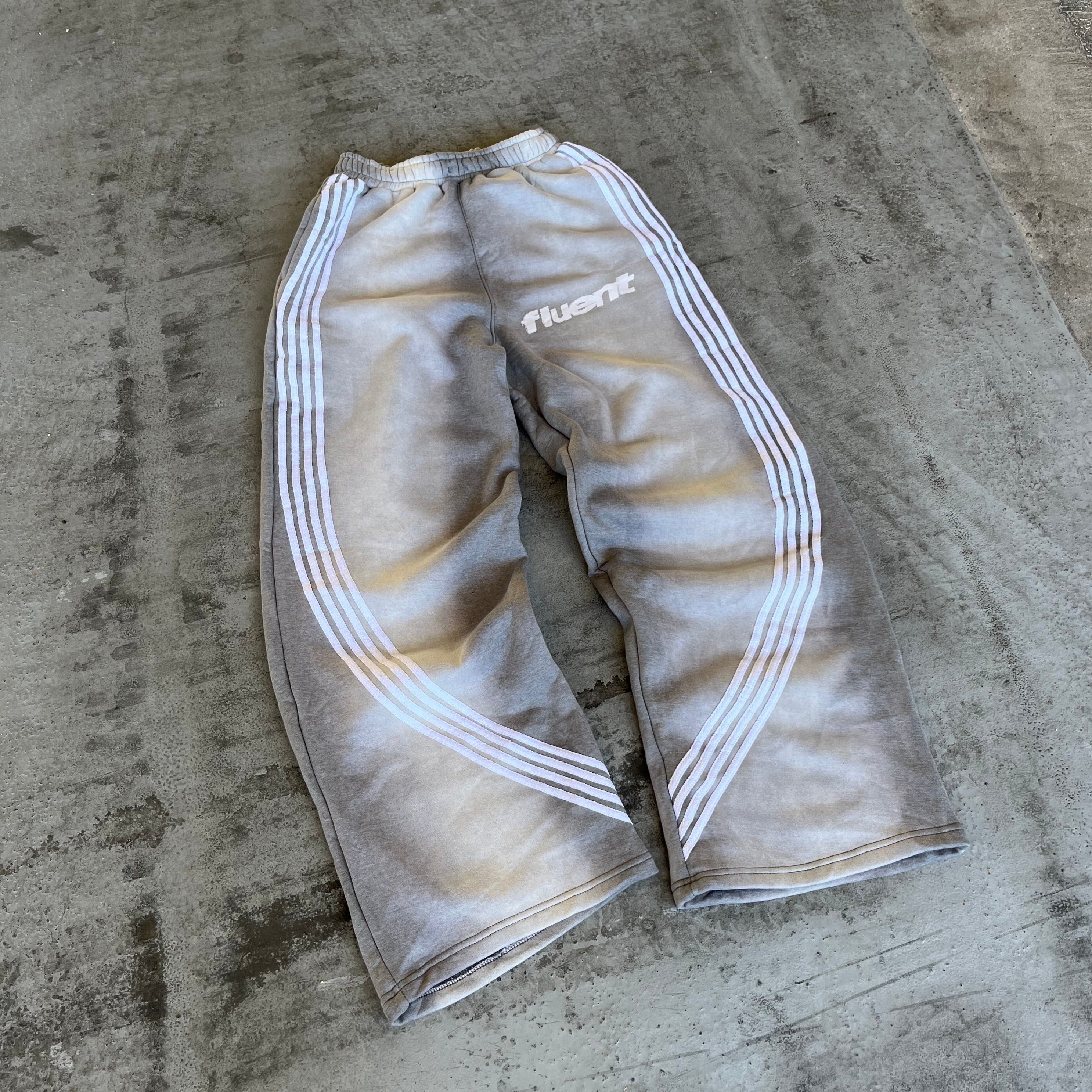 Grey Striped Sweatpants – fluent