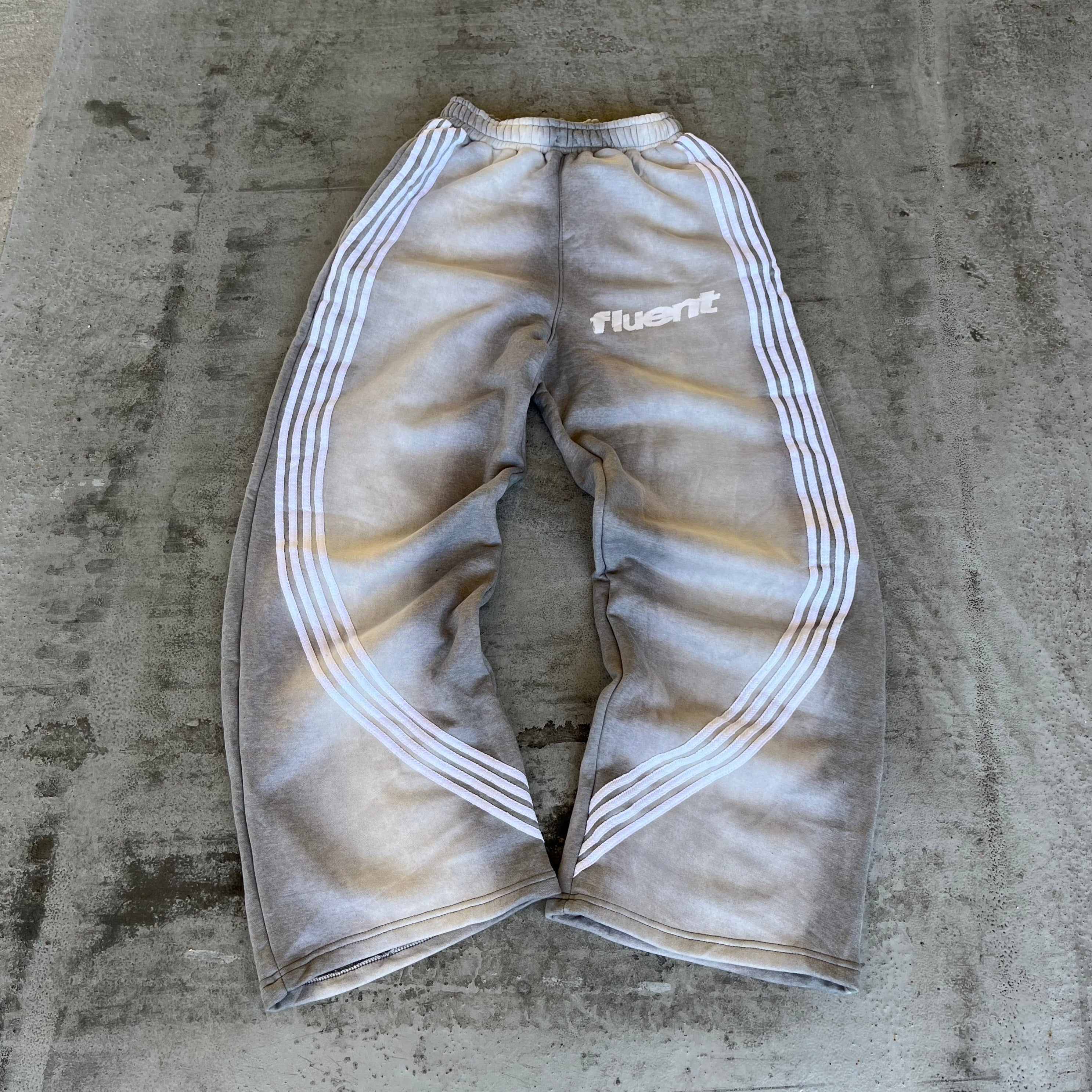 Grey Striped Sweatpants – fluent